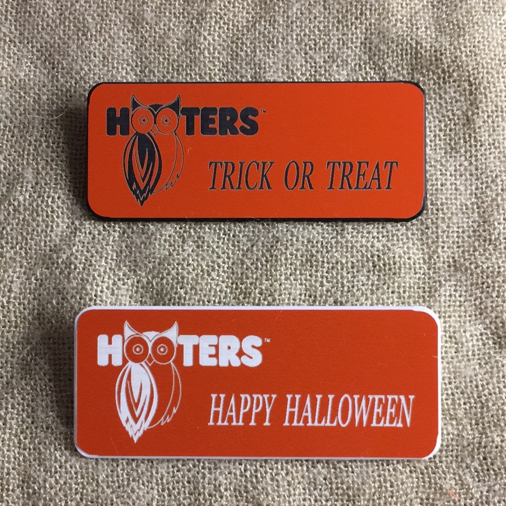 New Hooters Girl Uniform Name Tag Choose From Happy H… - Gem